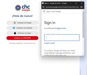 Área Cliente - Onboarding - CHC Energía